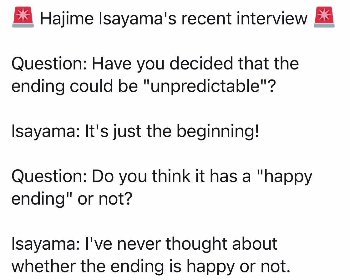 Isayama SPOILED the ending this whole time... | Scrolller