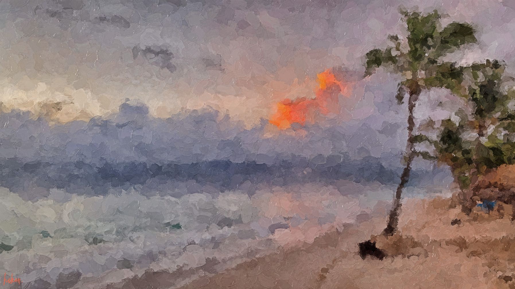 Island, Me, Digital, 2021 | Scrolller