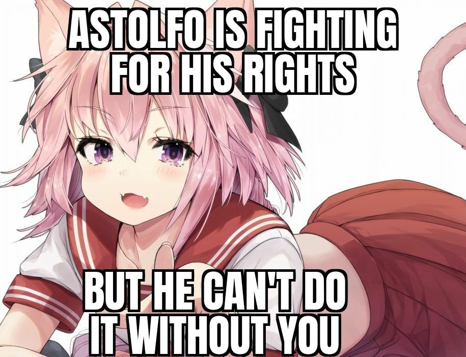 Isn’t Astolfo non-binary? | Scrolller