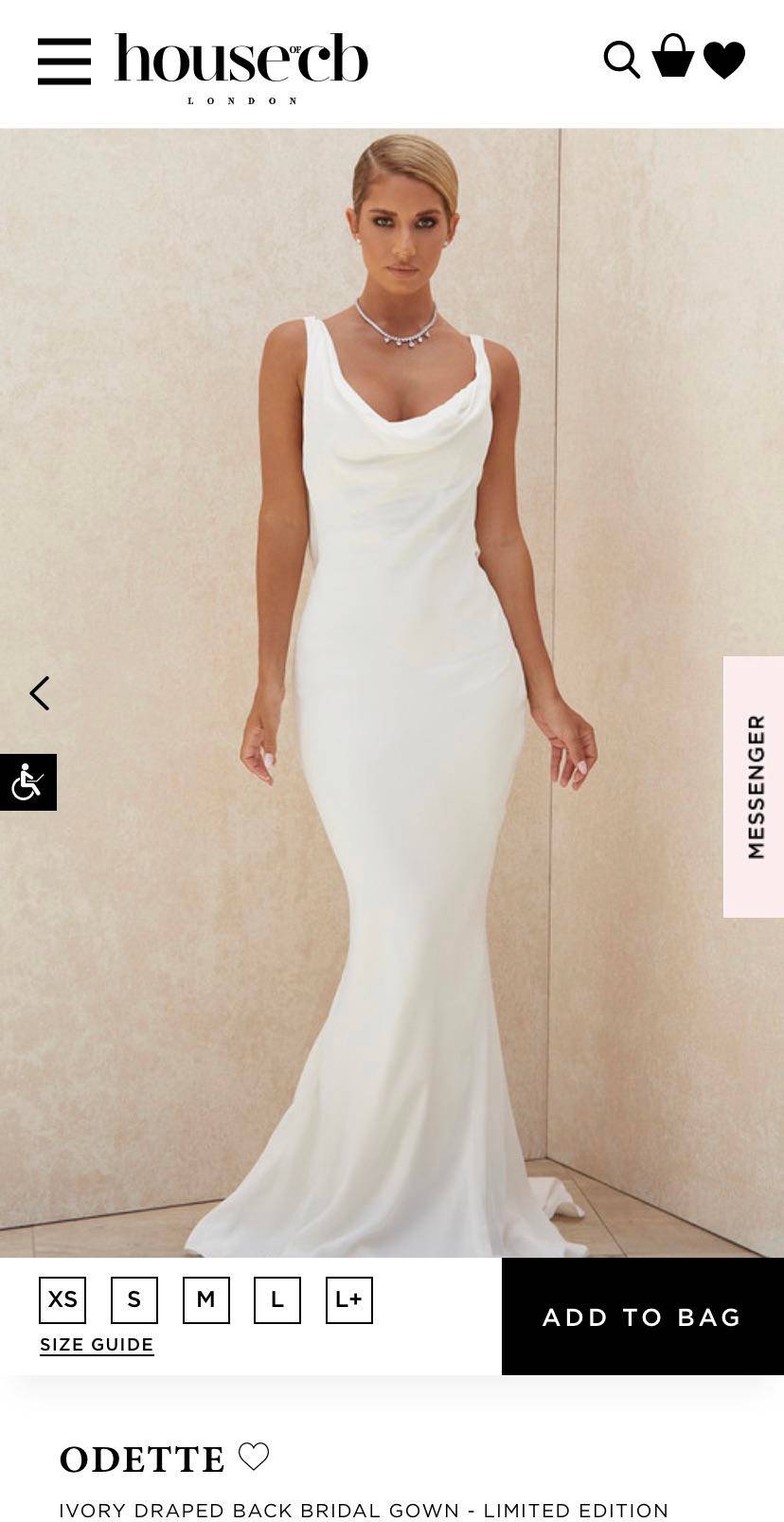 ISO this House of CB Odette bridal dress | Scrolller