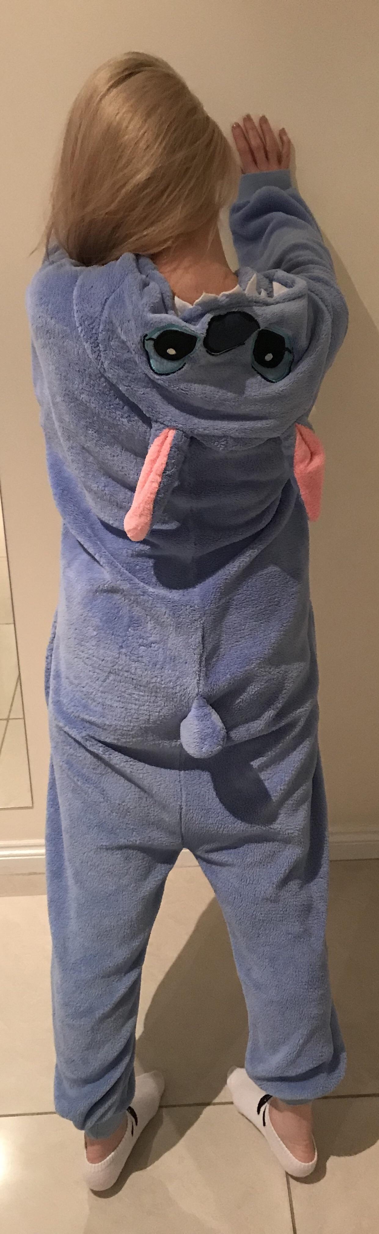 It’s cold tonight...time to pull out the Stitch onesie! | Scrolller