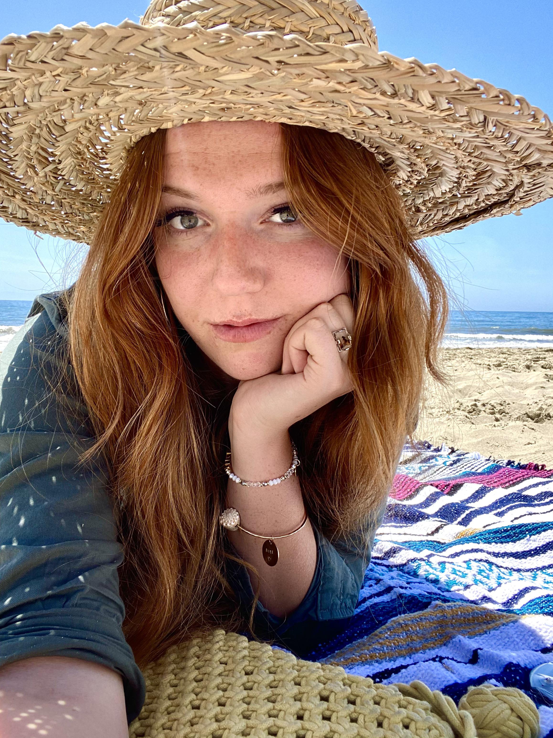 hats are a redhead essential in the sun! | Scrolller