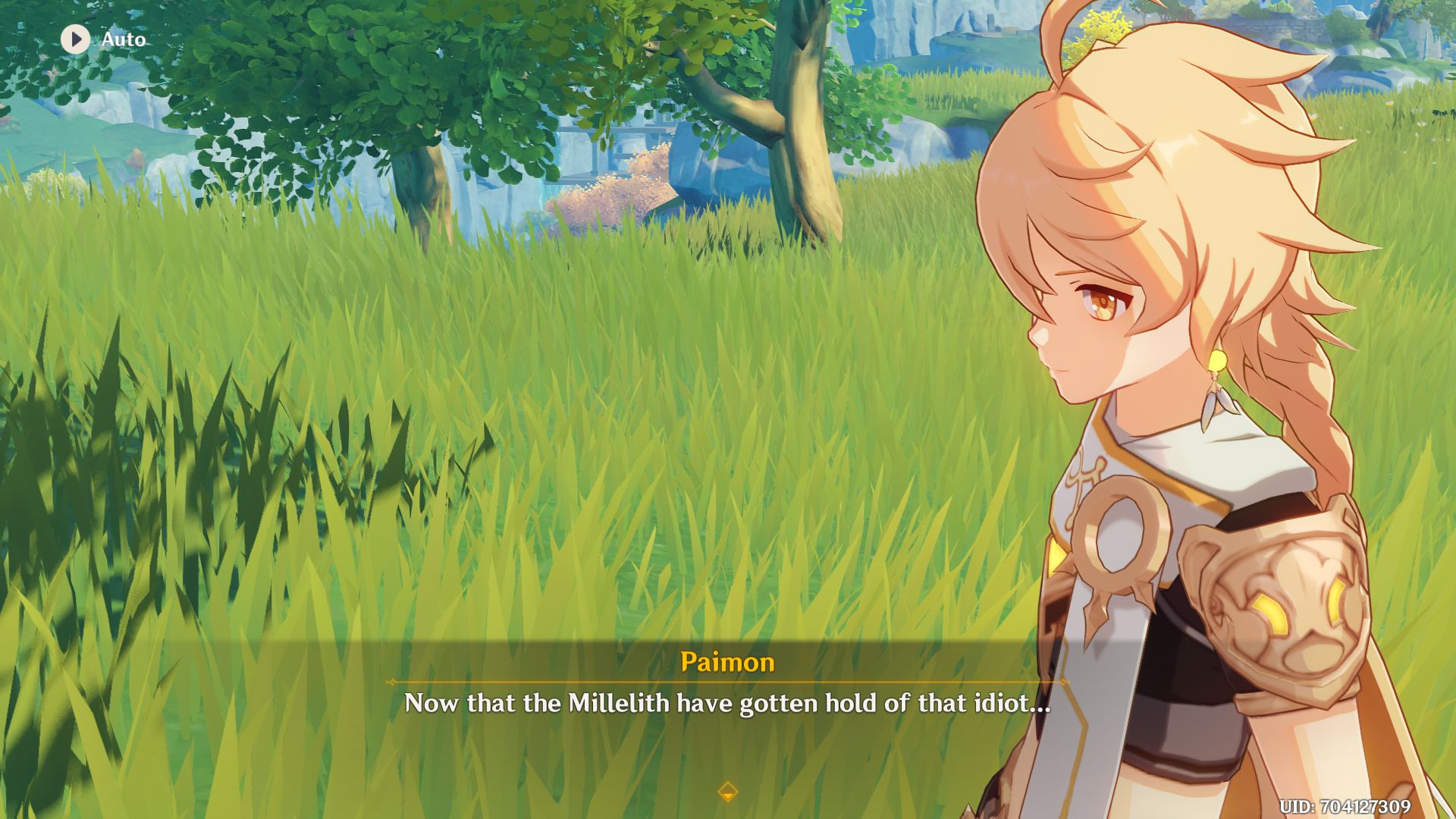 It seems that paimon mastered the art of invisibility | Scrolller