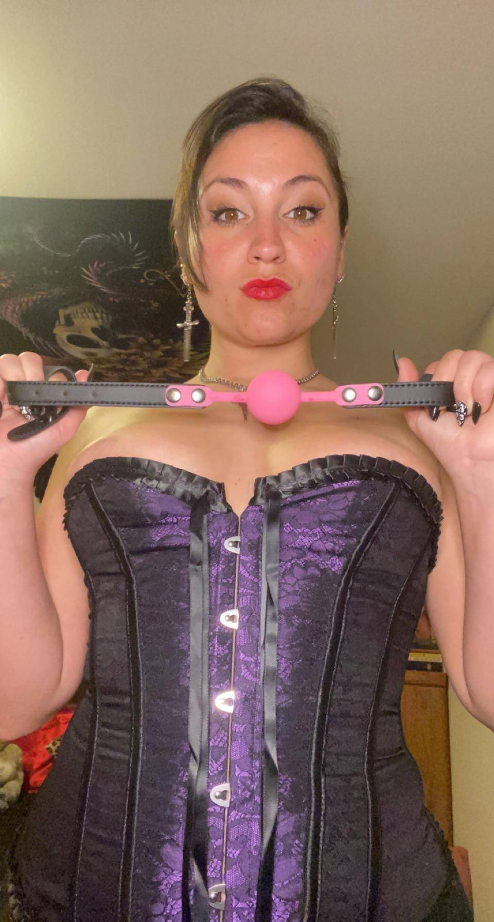 It time for your training, this gag should help muffle your screams | Scrolller