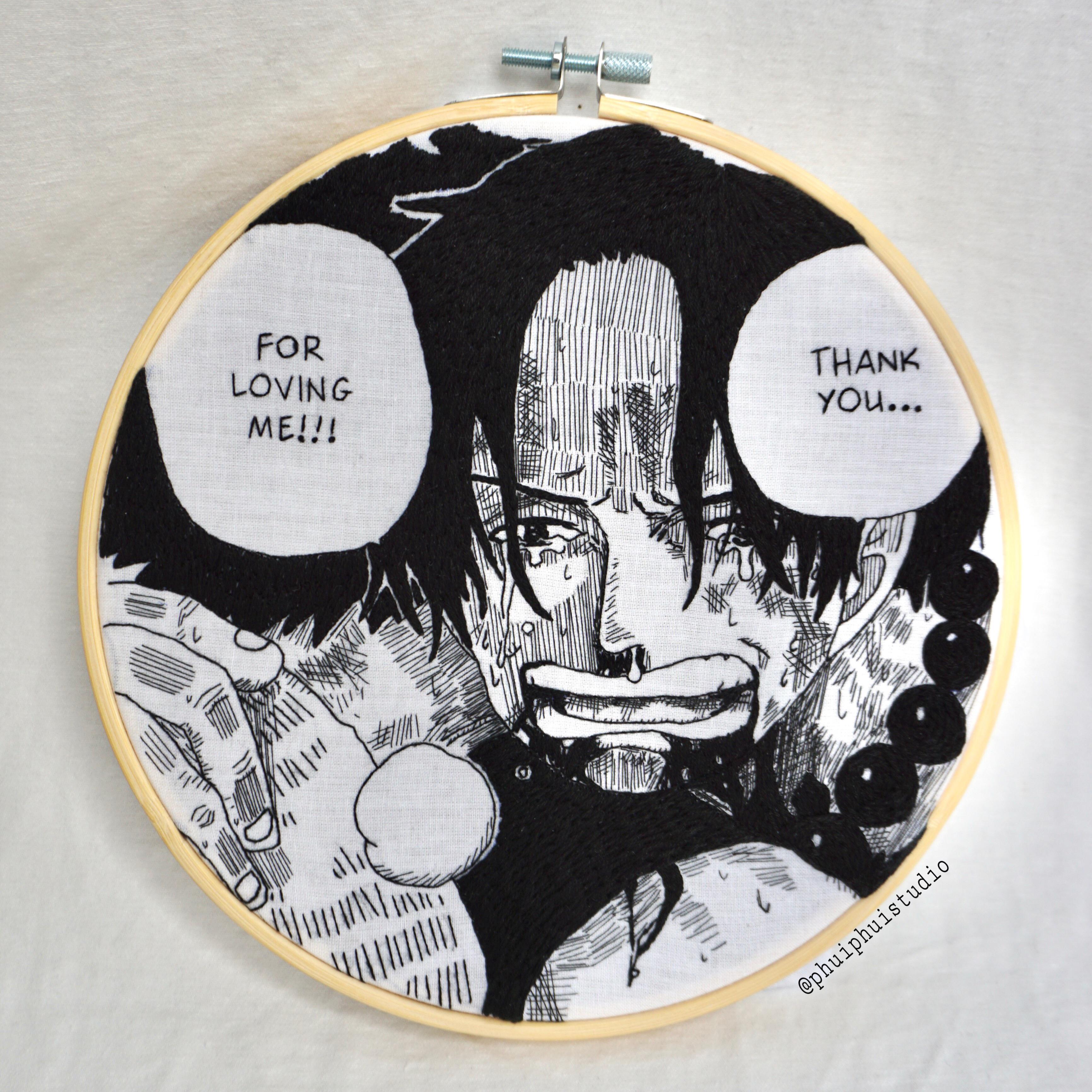 It took me 22hrs to embroider this devastating scene | Scrolller