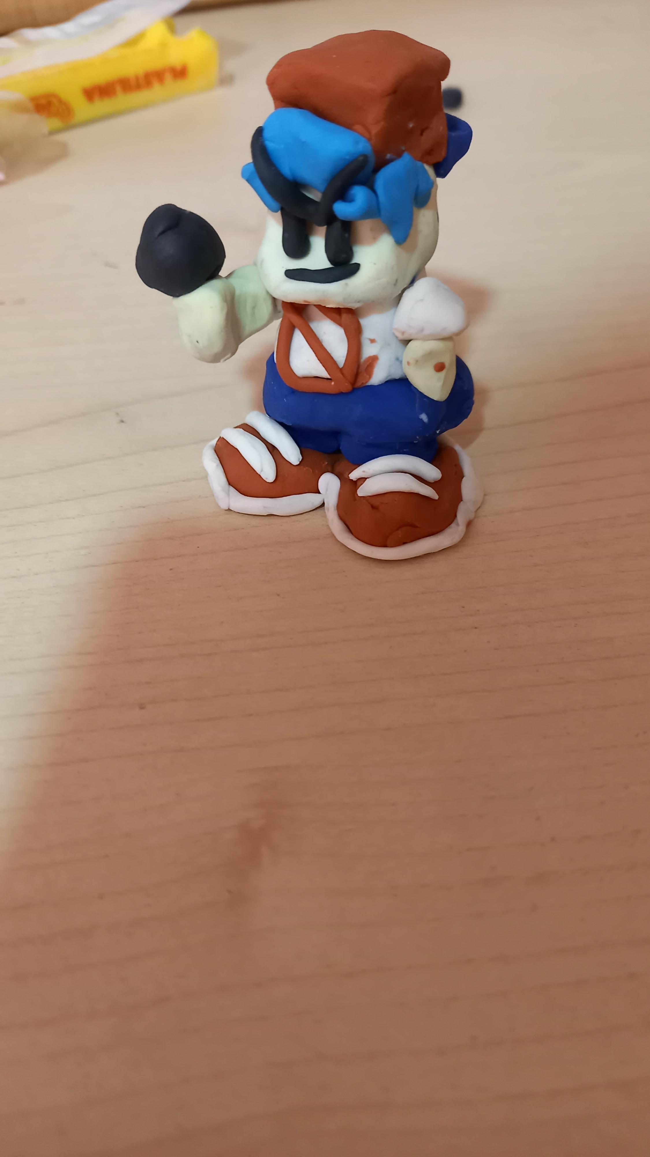 It was worth it buying clay to make this. FNF boyfriend, by carvalmoy | Scrolller