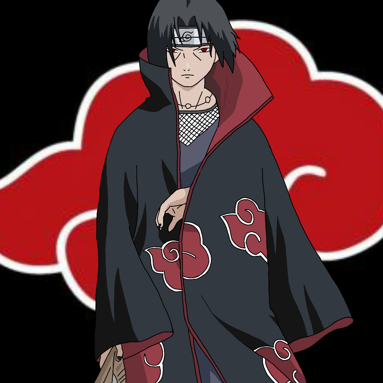 Itachi Uchiha (my draw) | Scrolller