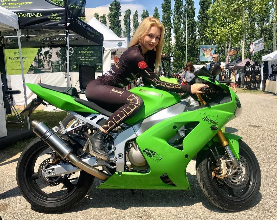 Italian Motorcycle Promo Babes Week - Paulina | Scrolller