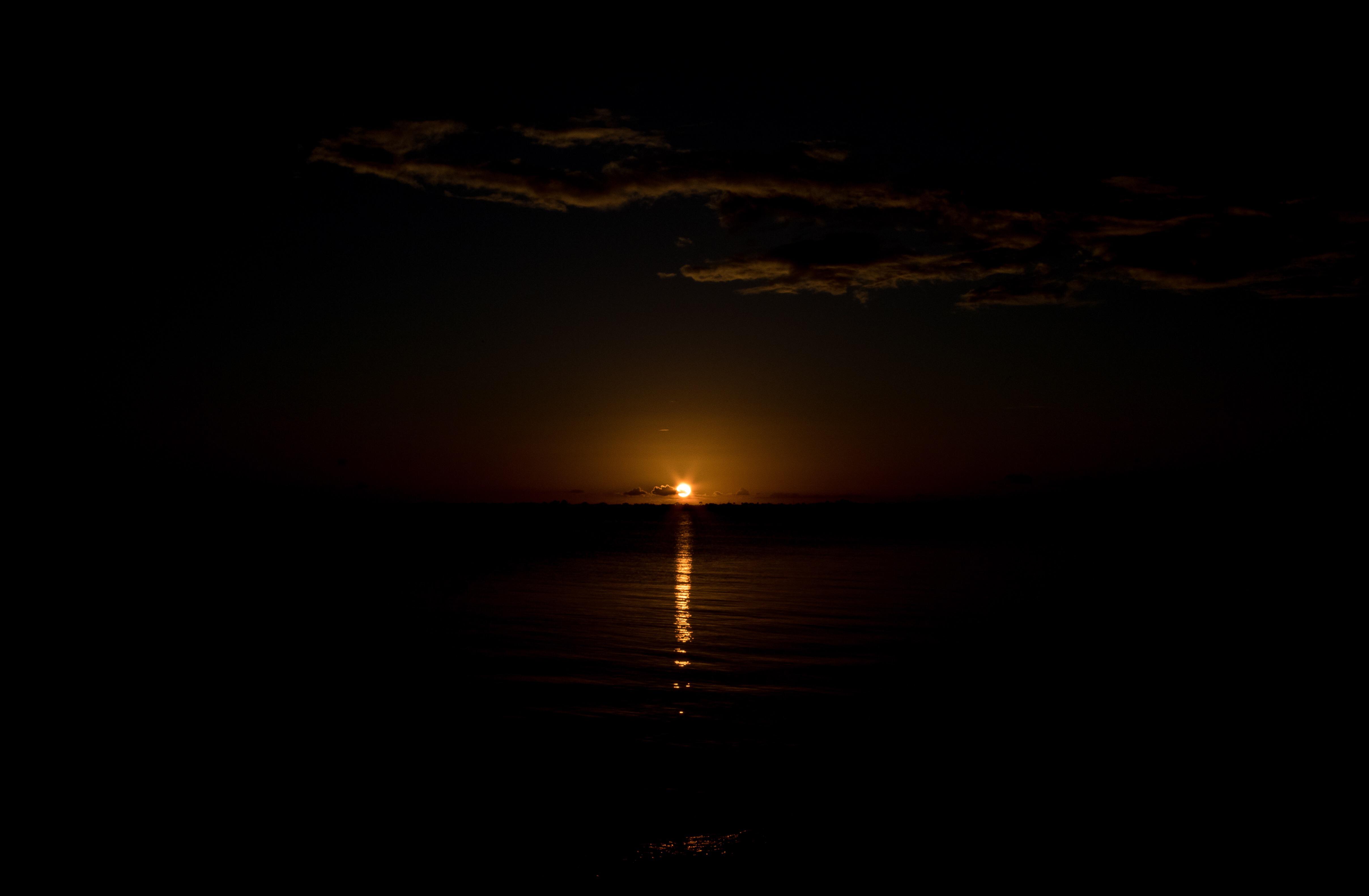ITAP of a dramatic sunset over the water | Scrolller