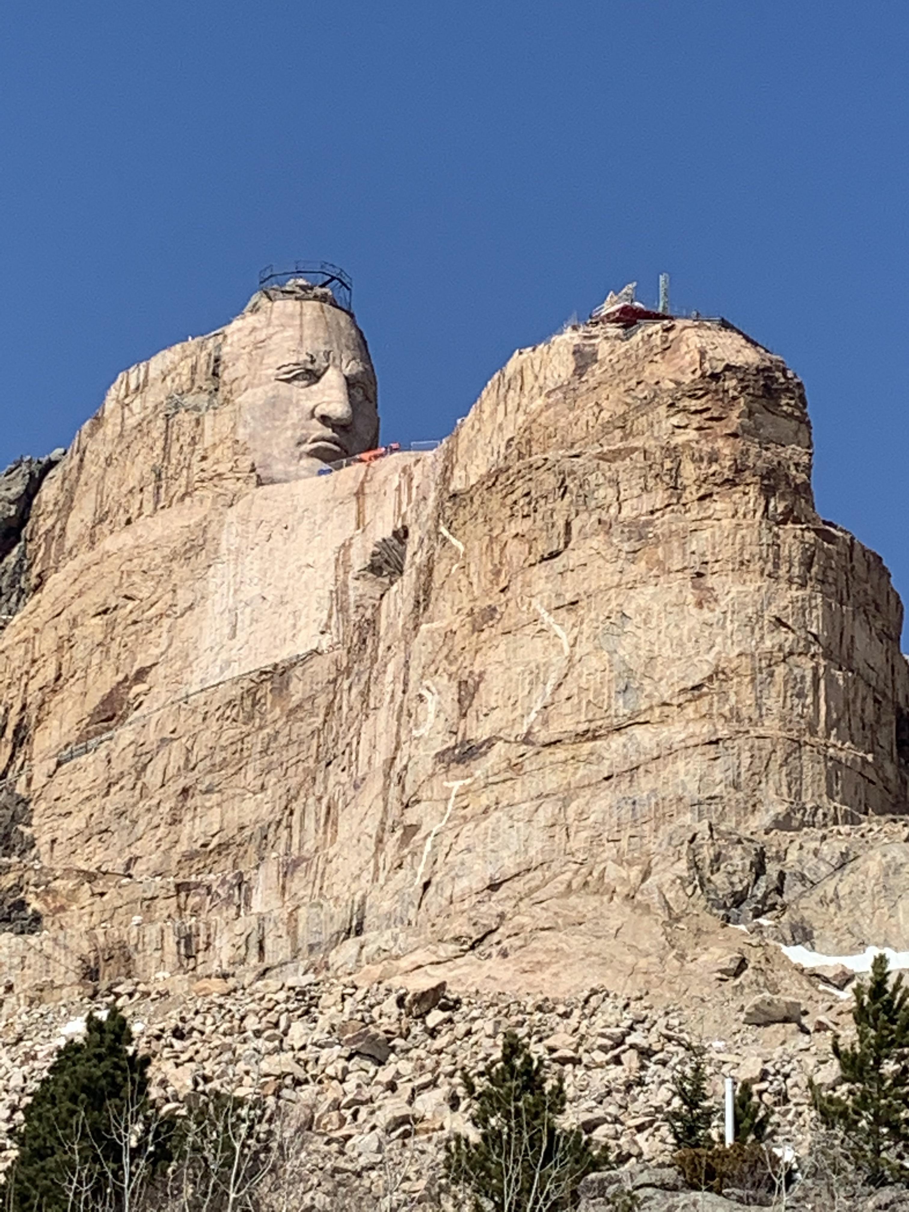 ITAP of the Crazy Horse Memorial | Scrolller