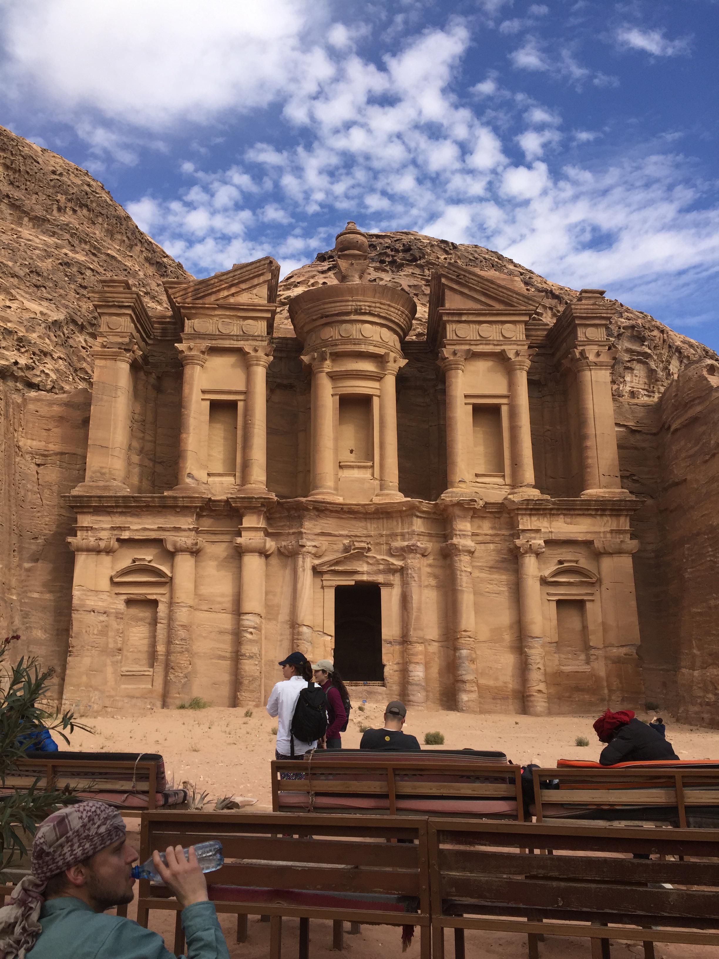 ITAP of The Monastery on top of Petra | Scrolller