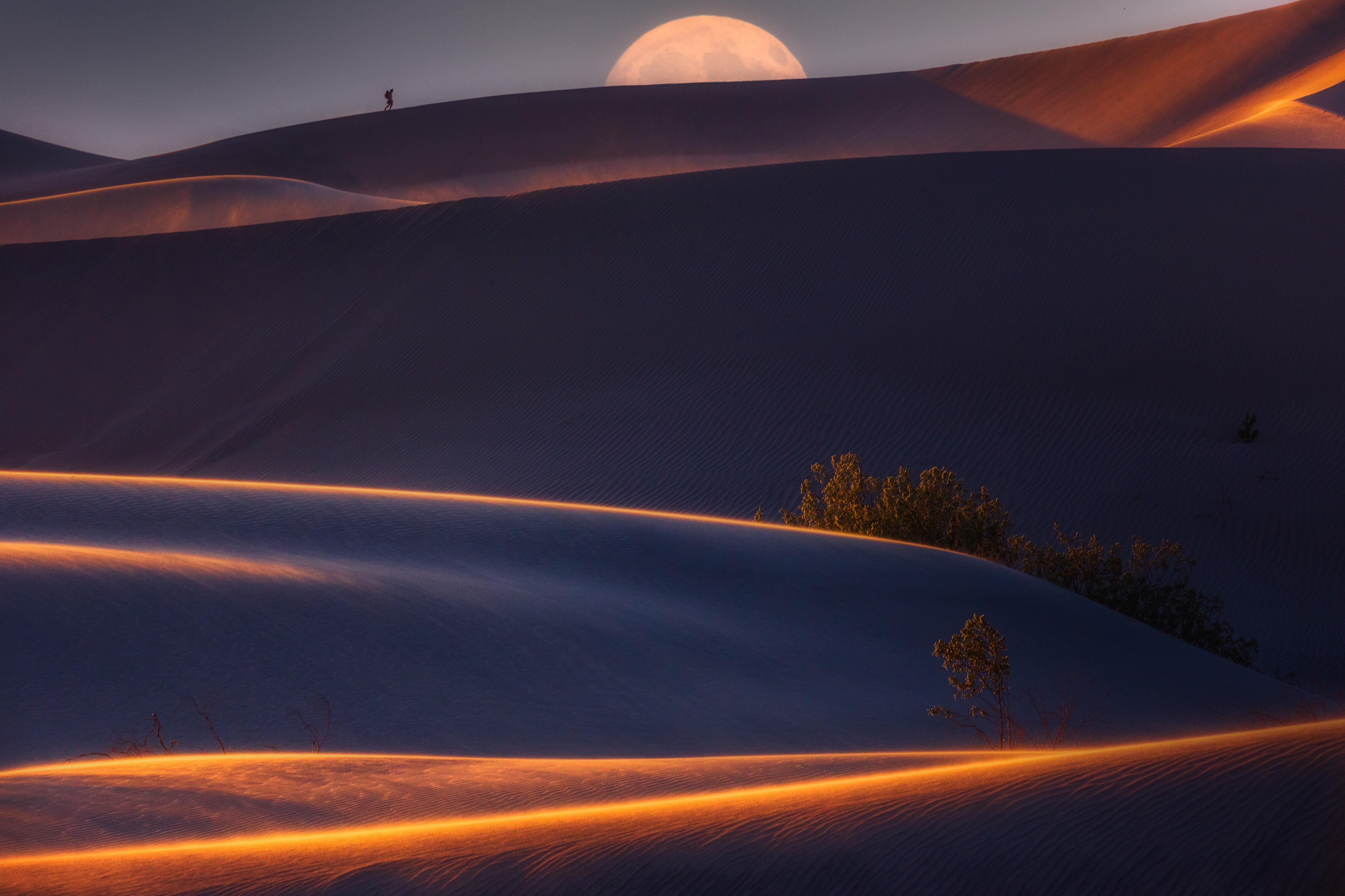 ITAP of the sand dunes at sunset | Scrolller
