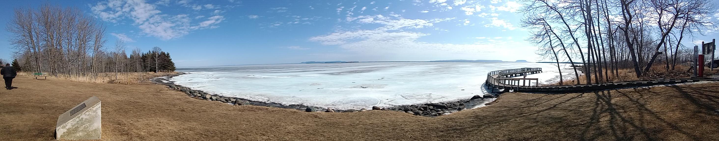 ITAP of the Sleeping Giant & the Three Sisters from Mission Is., Lake Superior | Scrolller