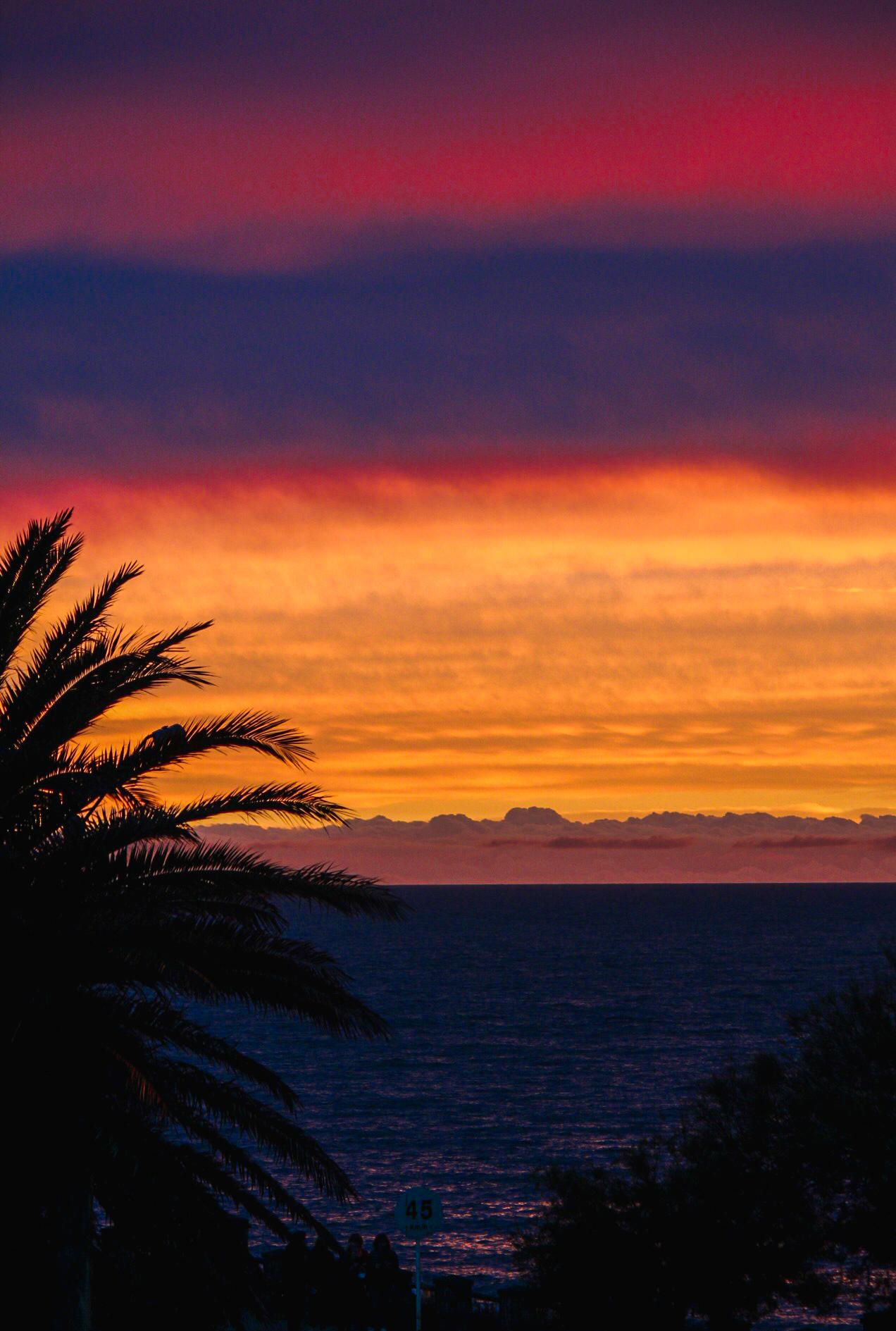 ITAP of today magical sunset, from Piriápolis, Uruguay | Scrolller