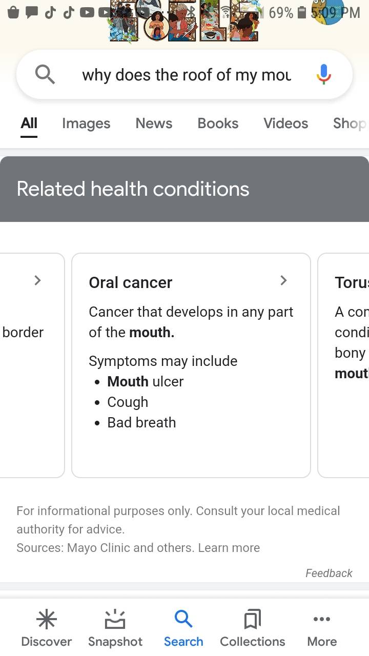 Itchy mouth = cancer | Scrolller