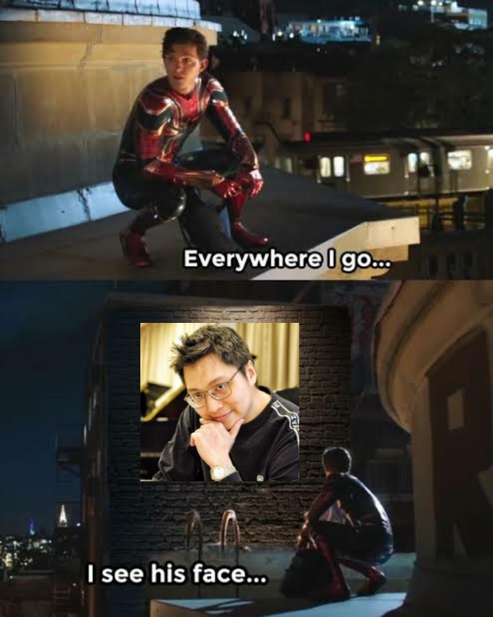 It's impossible to escape him | Scrolller