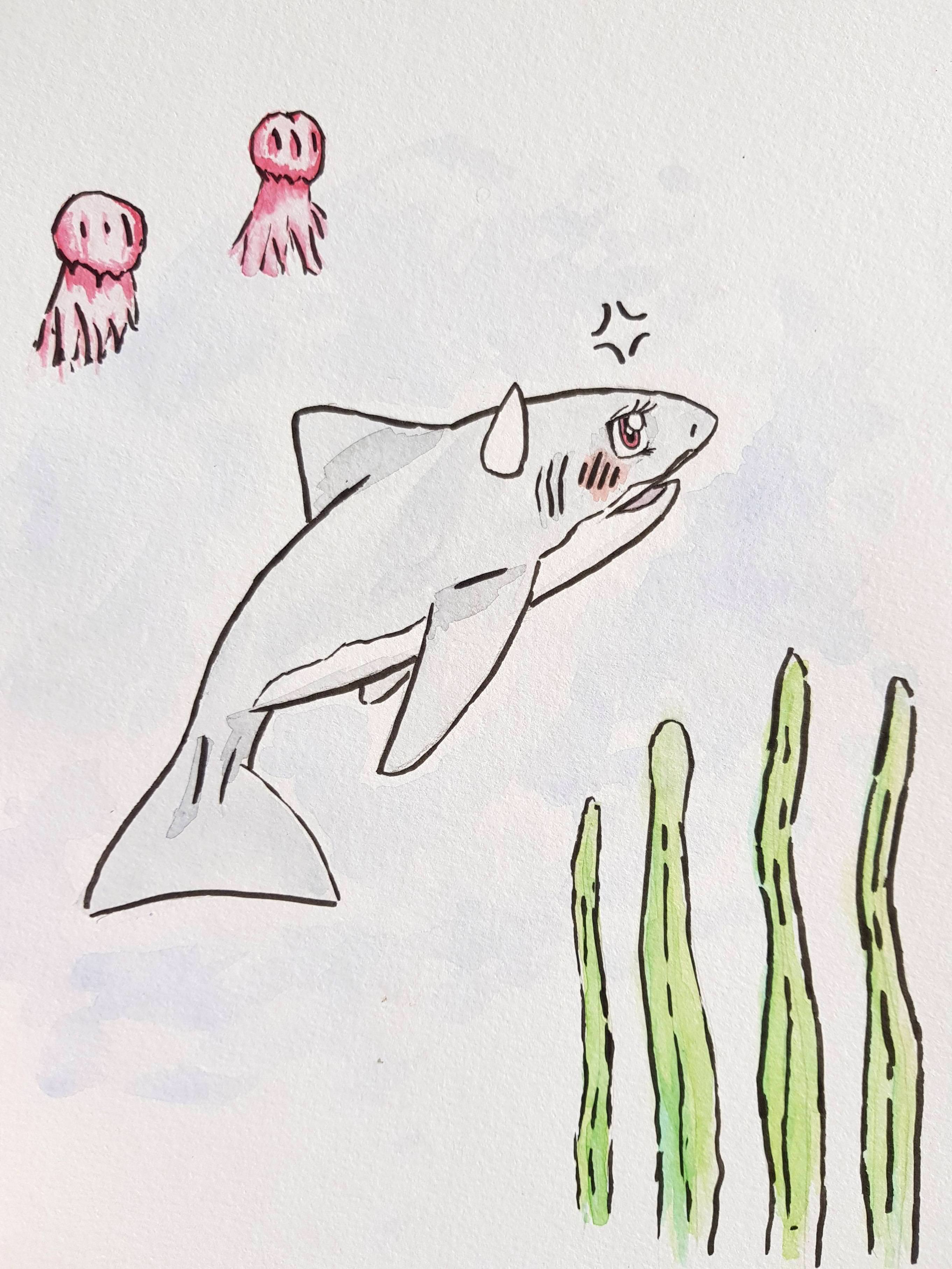 It's not like I wanted you to draw me, baka! | Scrolller