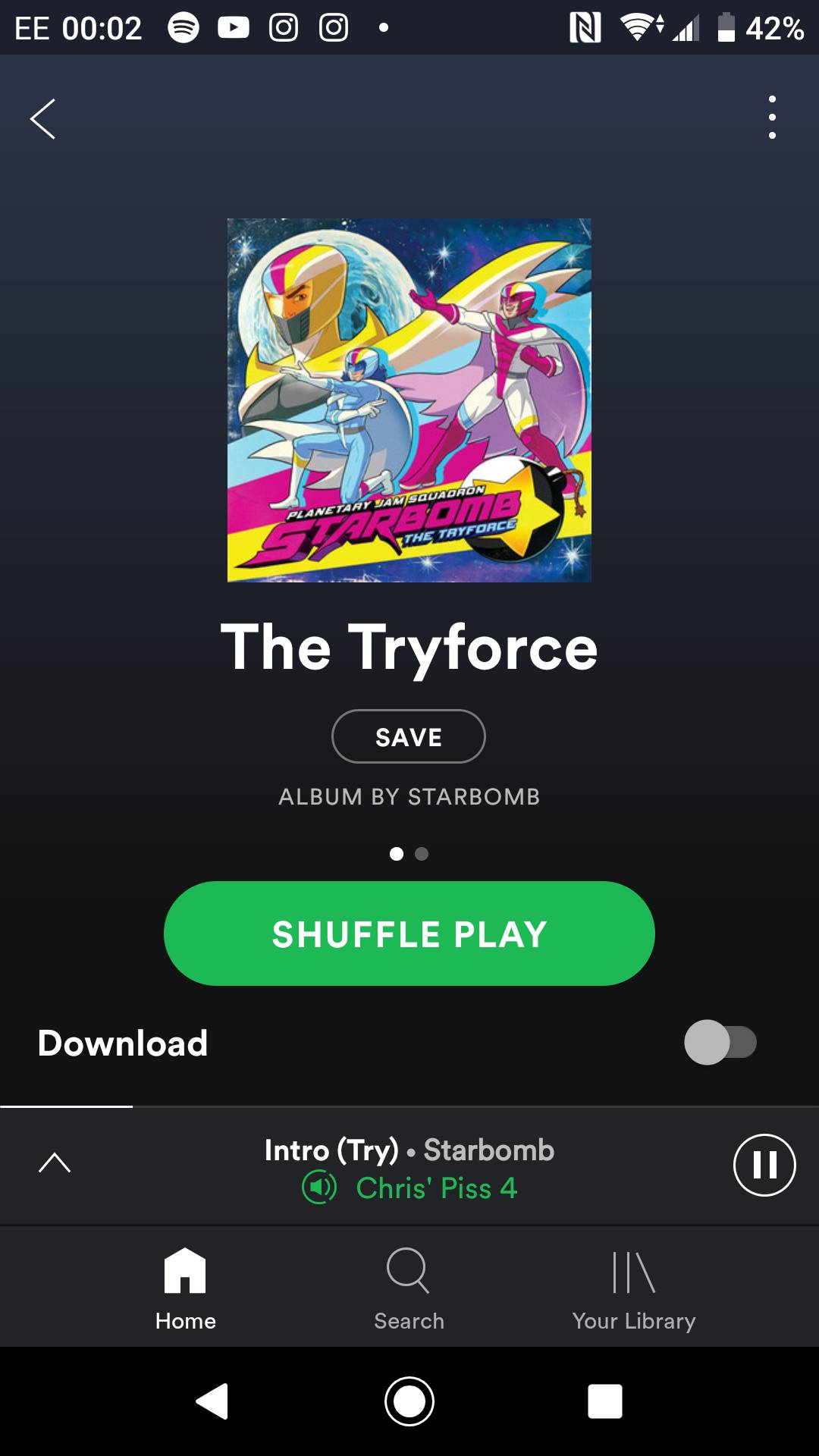 IT'S OUT IN THE UK ON SPOOFY | Scrolller