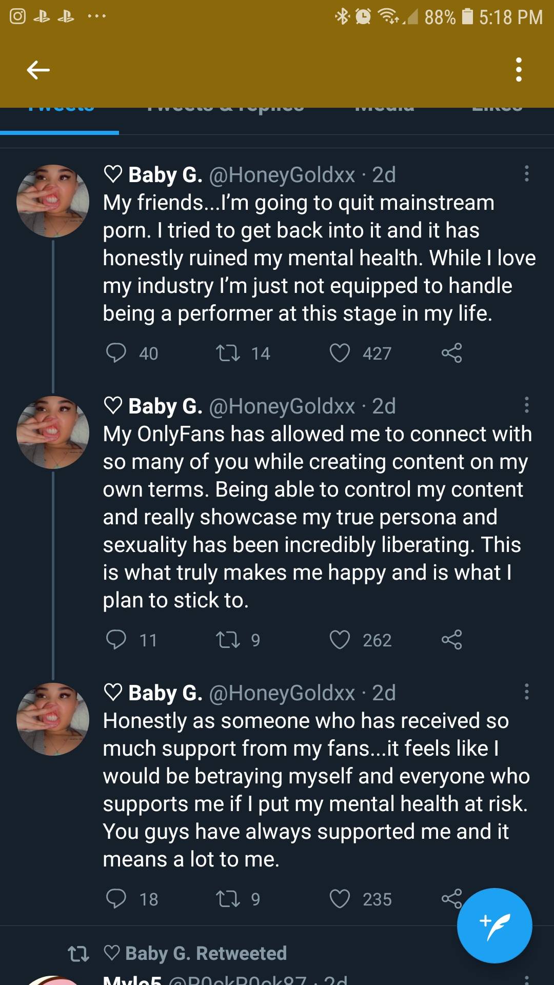 Its strictly onlyfans from here on out. | Scrolller