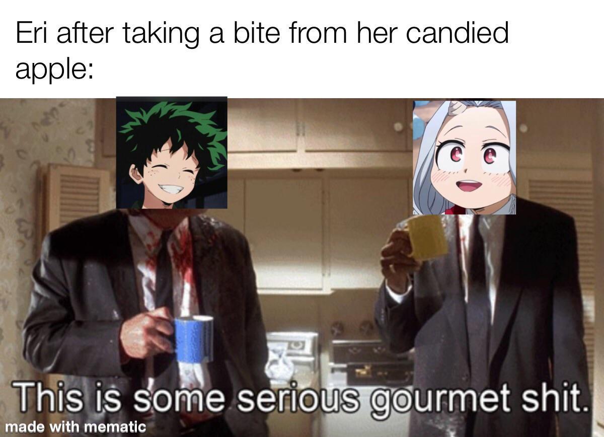 Its weird seeing Eri taller than deku | Scrolller