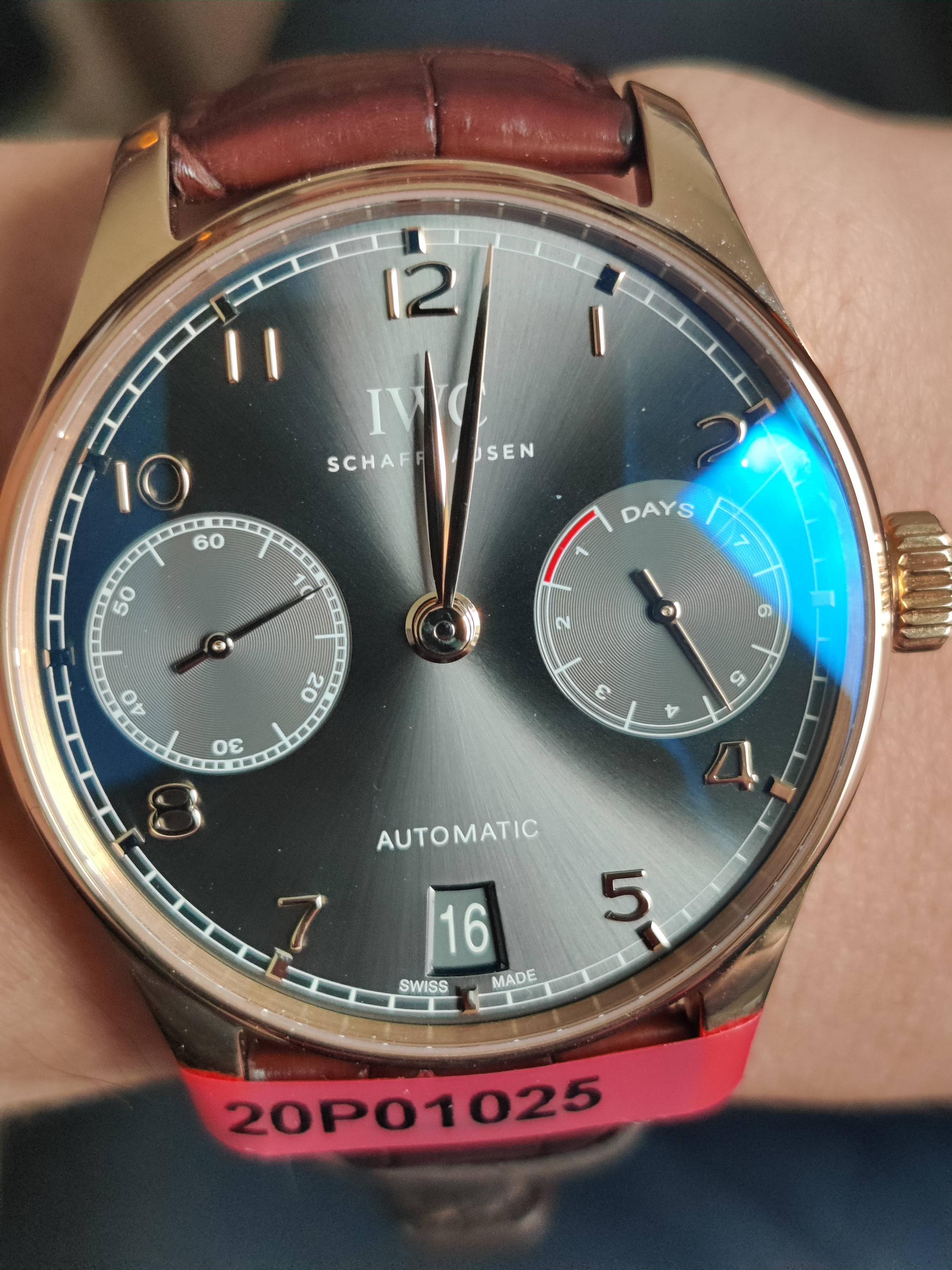 [IWC Portugiesier Automatic Rosegold] My first luxury watch | Scrolller