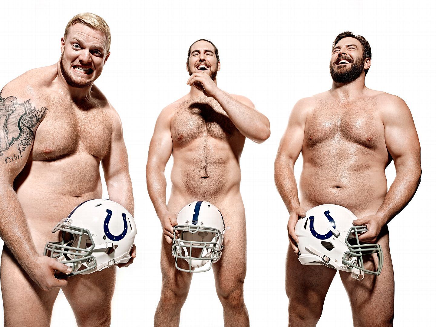 Jack Mewhort, Anthony Castonzo, and Todd Herremans | Scrolller