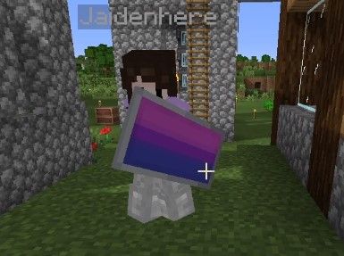 Jaiden Animations shield in Minecraft | Scrolller