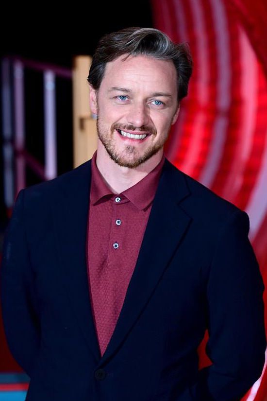 James Mcavoy in Red | Scrolller