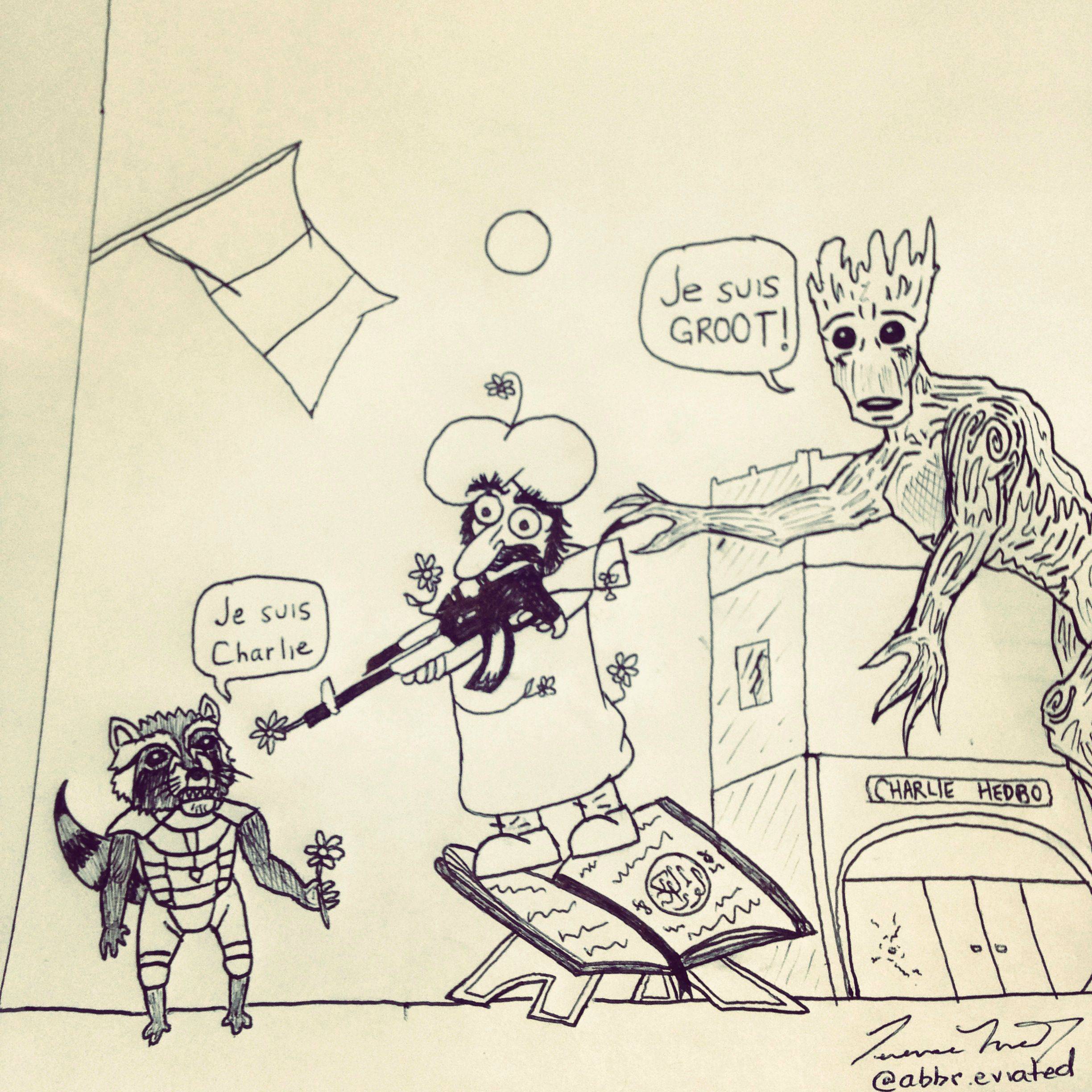 Je suis Groot | Scrolller