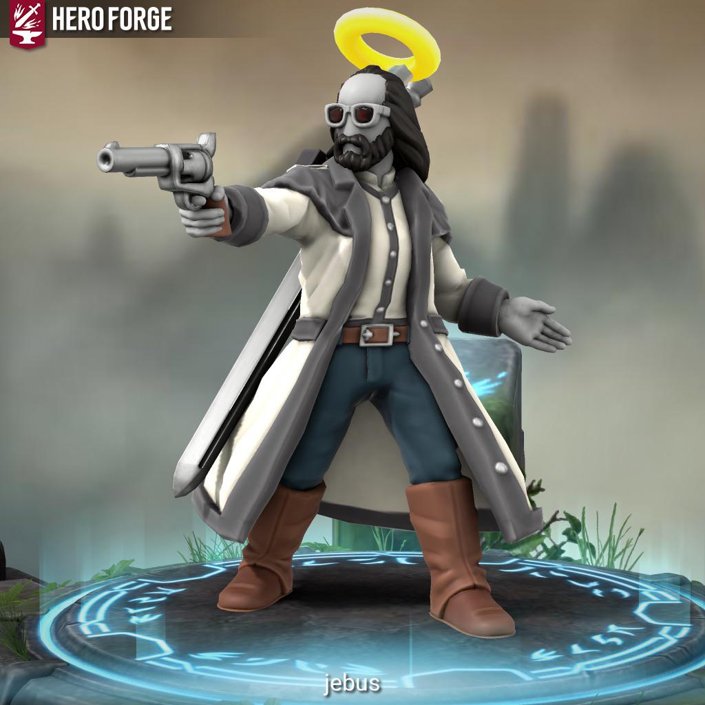 Jebus 3D model | Scrolller