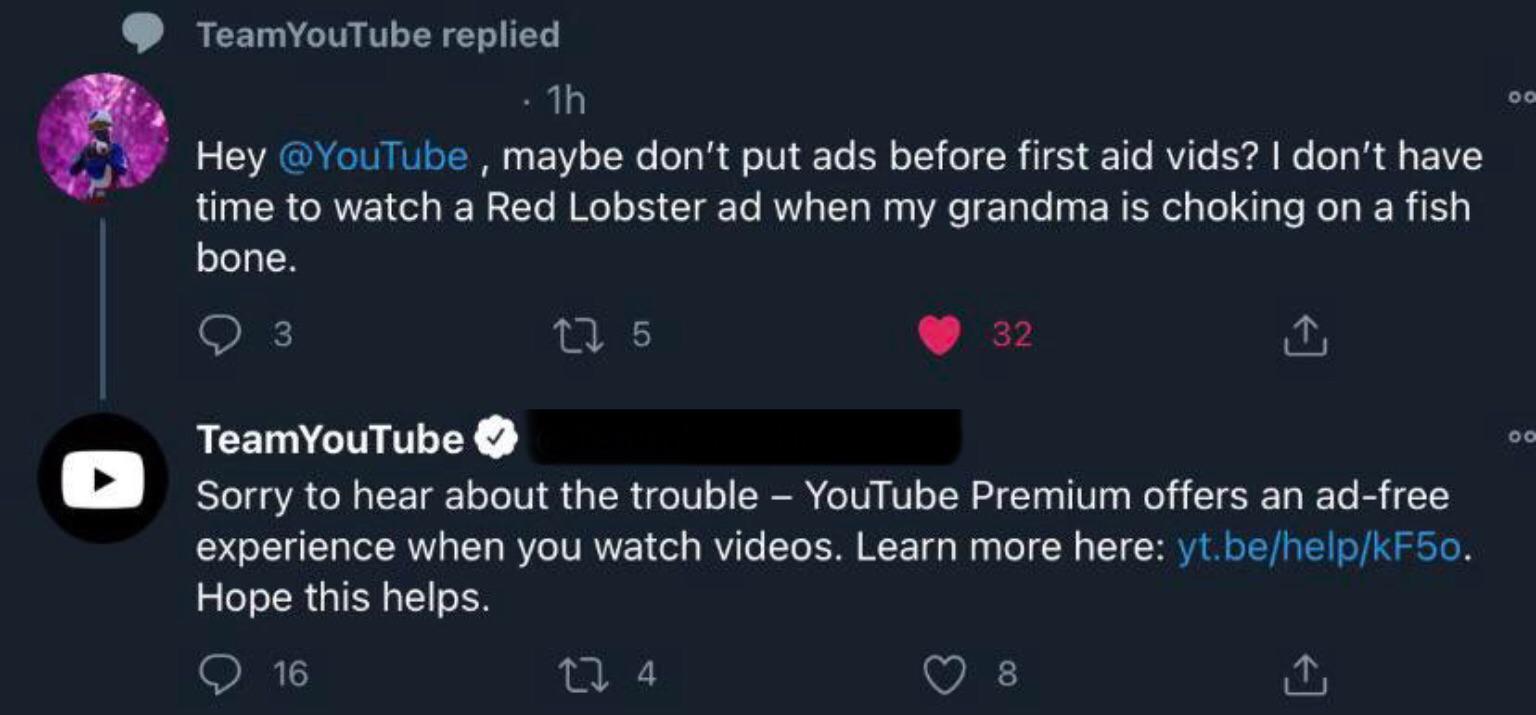 Jeez YouTube, seriously? | Scrolller