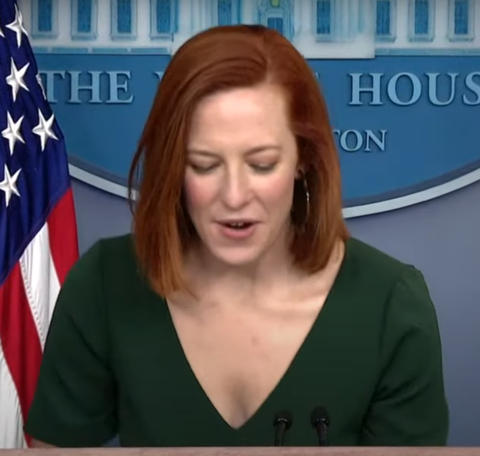 Jen Psaki Cleavage Scrolller