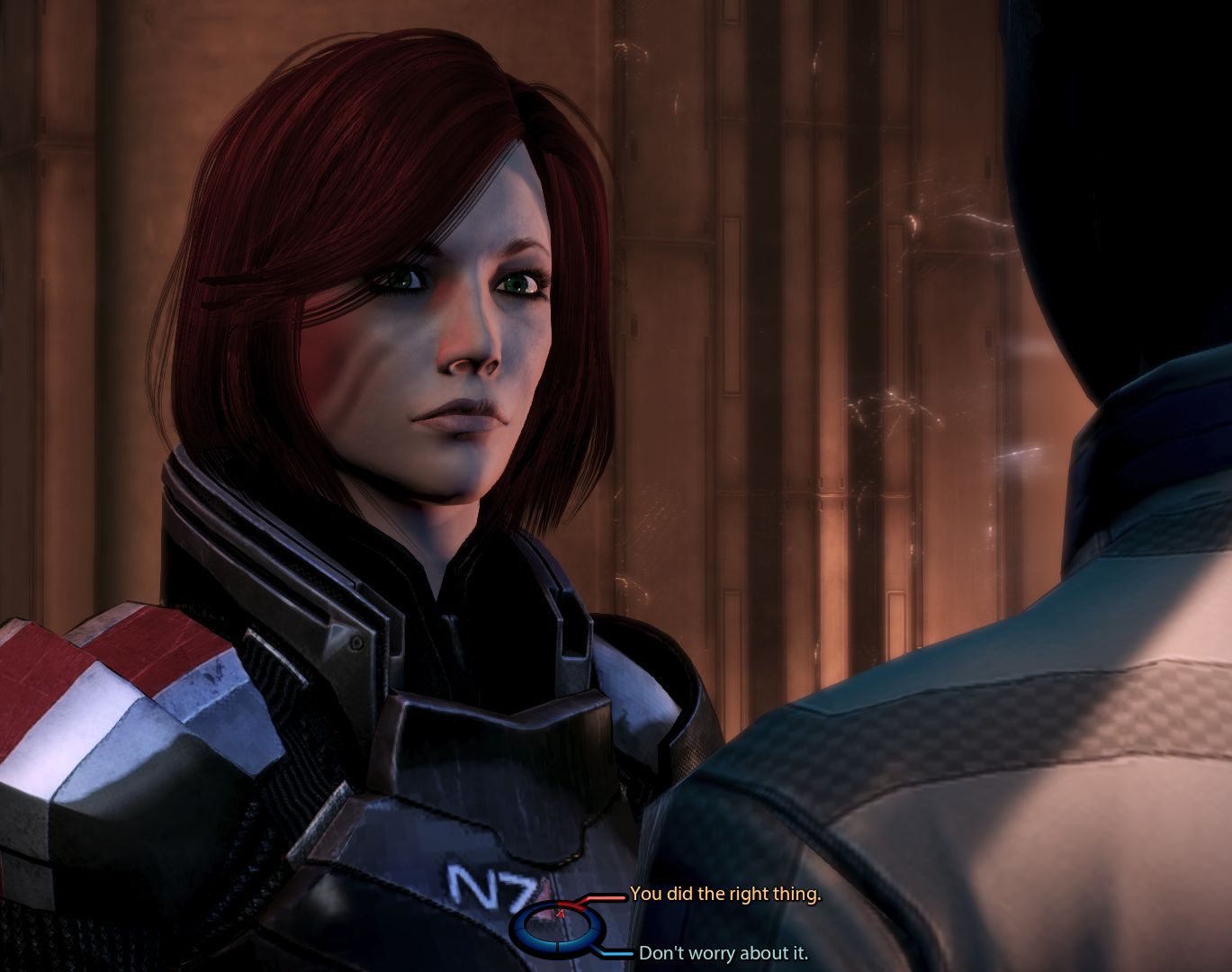 Jen Shepard (Infiltrator/mostly Paragon). Hair mod only. Just finished my second playthrough and ...