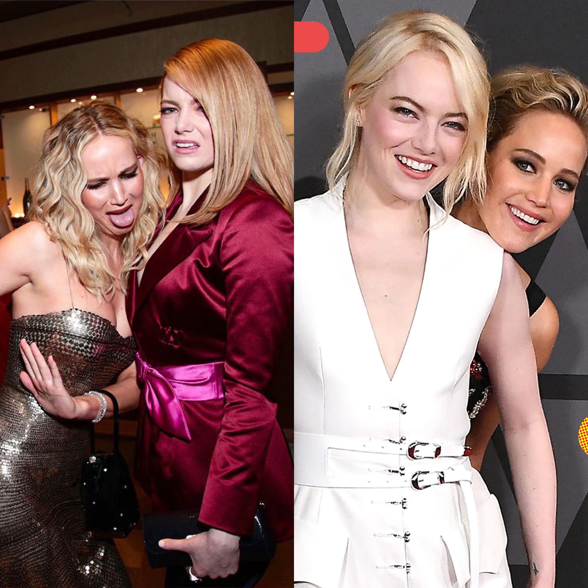 Jennifer Lawrence and Emma Stone would be a perfect threesome | Scrolller