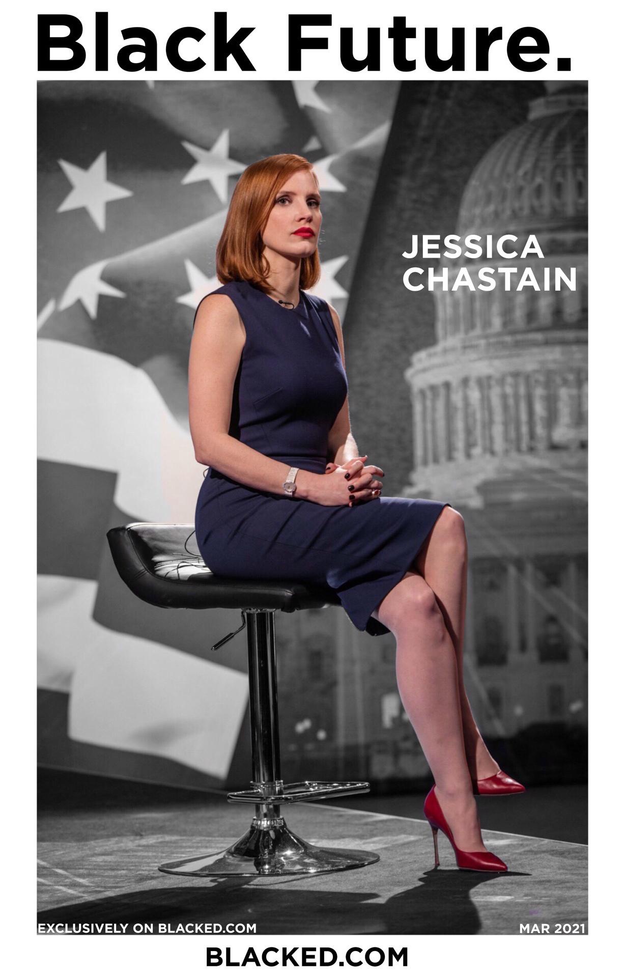 Jessica Chastain for BLACKED | Scrolller