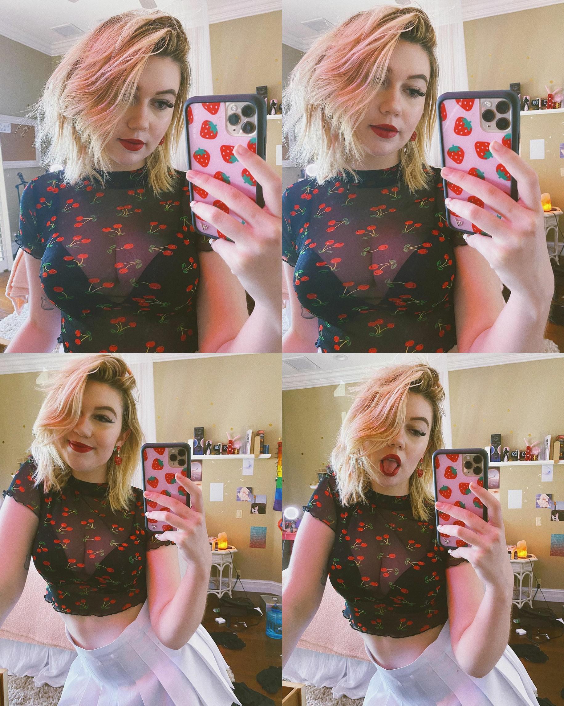 Jessie in a see through top | Scrolller