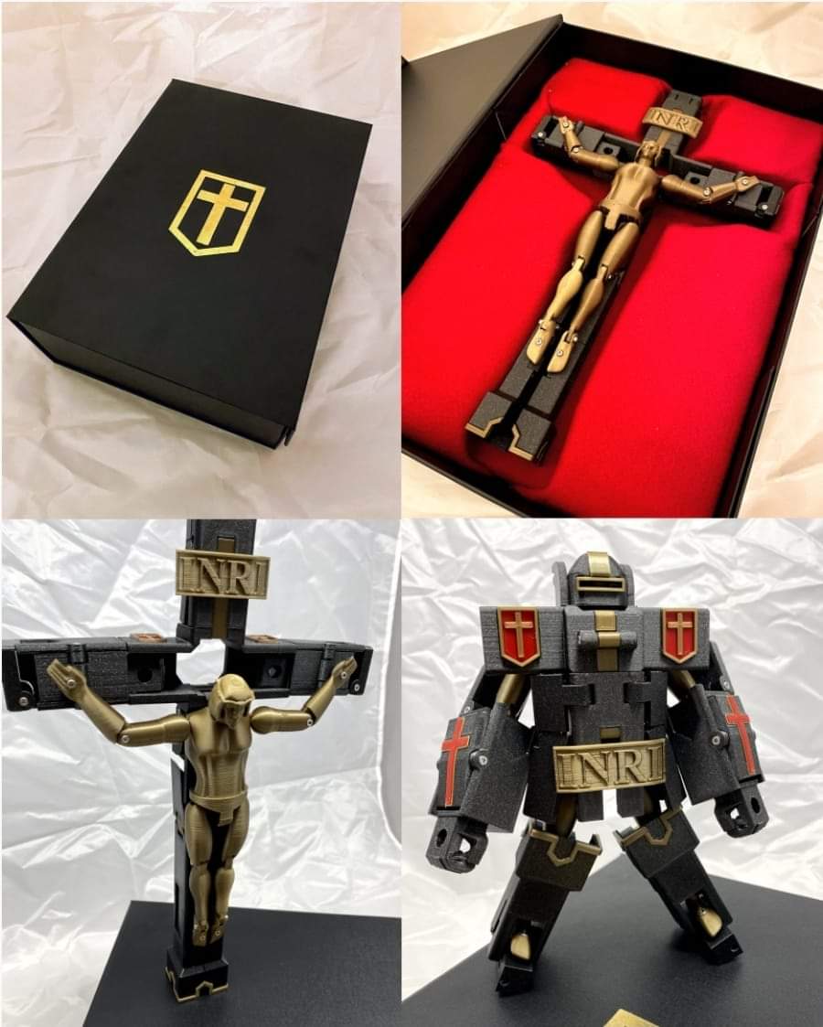Jesus Mecha Christ : Crusader MKII | Scrolller