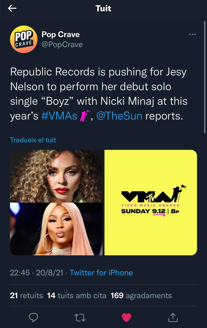 Jesy’s new management doing more for her in a day than her old one did ... Jesy’s new management doing more for her in a day than her old one did ...