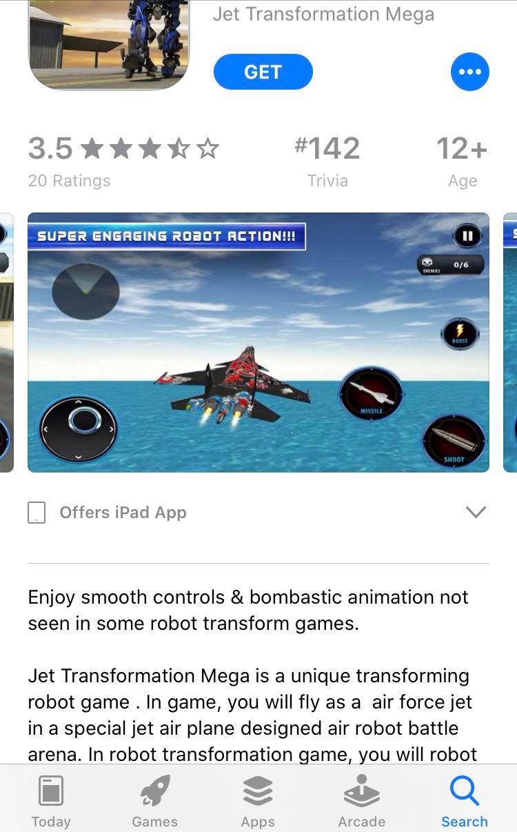 Jet Transformation Mega Robot action game | Scrolller