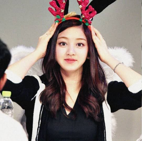 Jihyo the red nose reindeer | Scrolller
