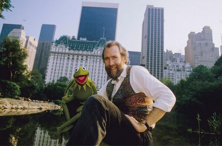 Jim Henson and Kermit the Frog, 1987 | Scrolller