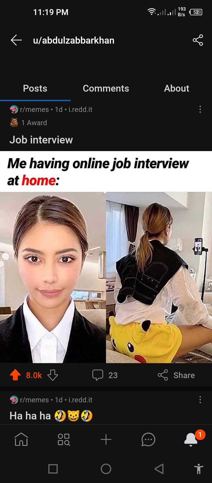 Job interview | Scrolller