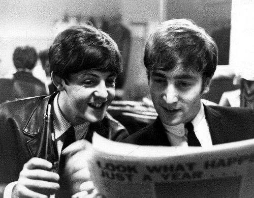 John Lennon and Paul McCartney | Scrolller