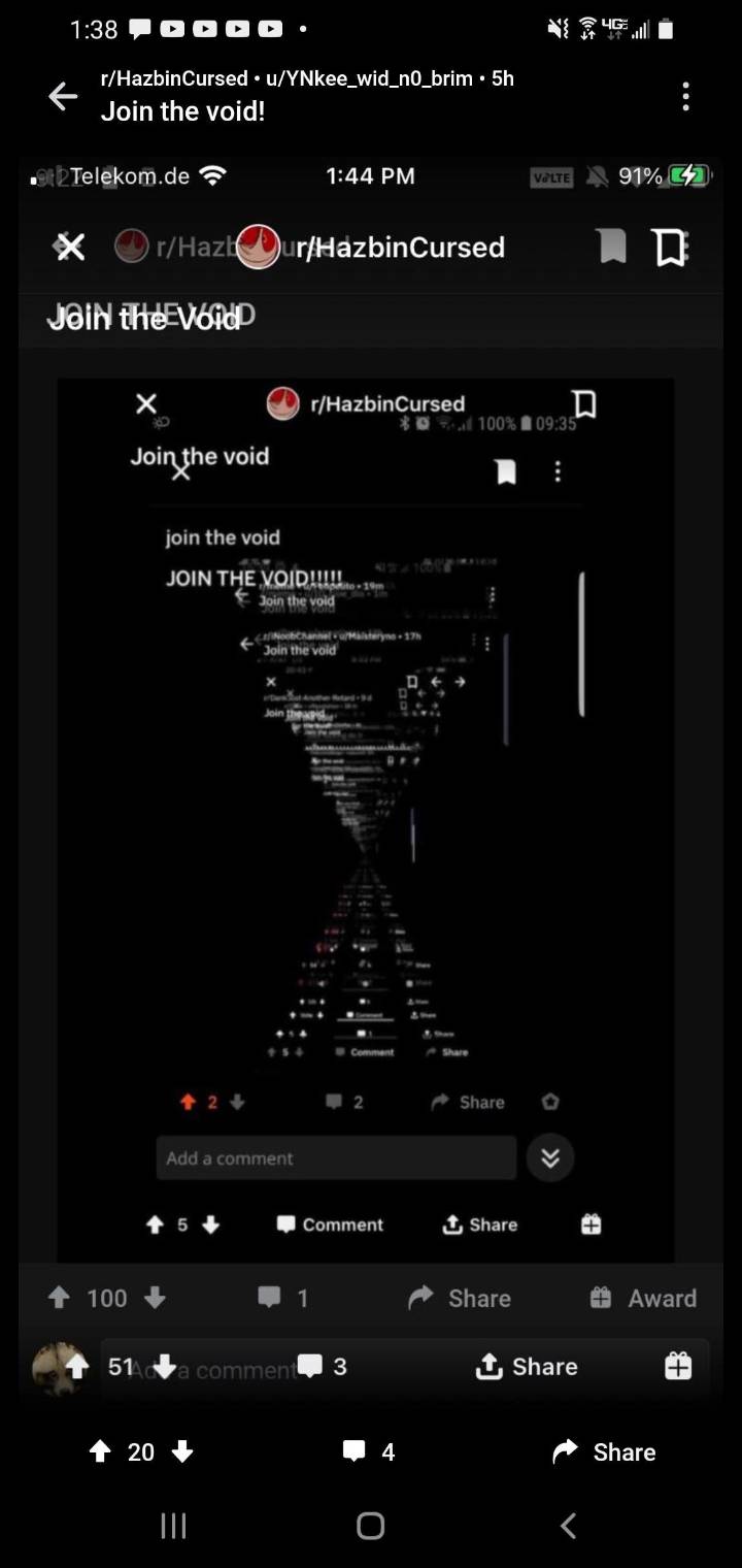 Join the void! | Scrolller