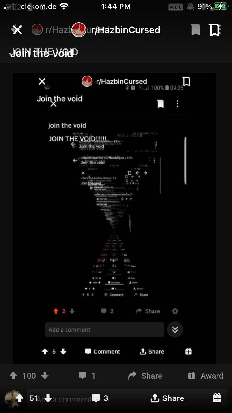 Join the void! | Scrolller