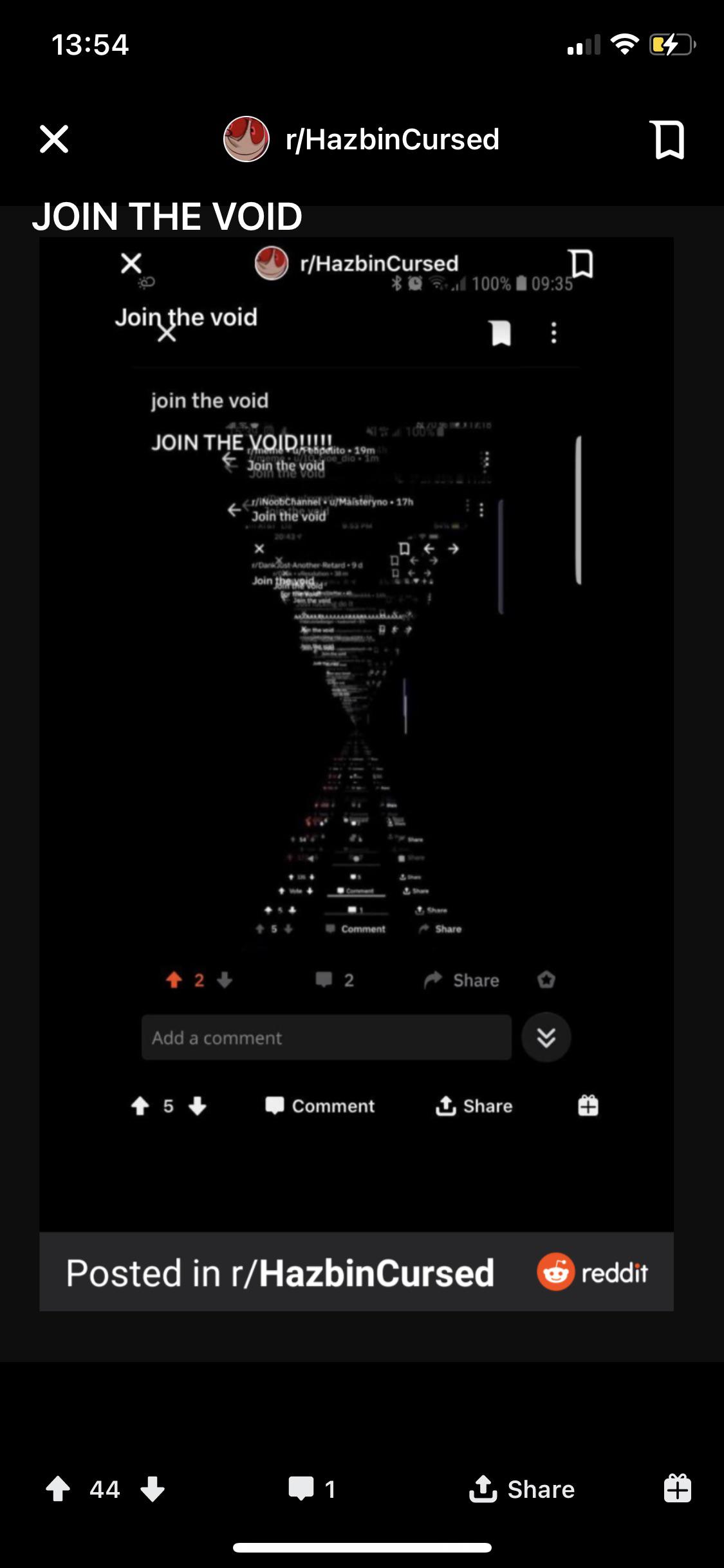 JOIN THE VOID OR GÆ | Scrolller