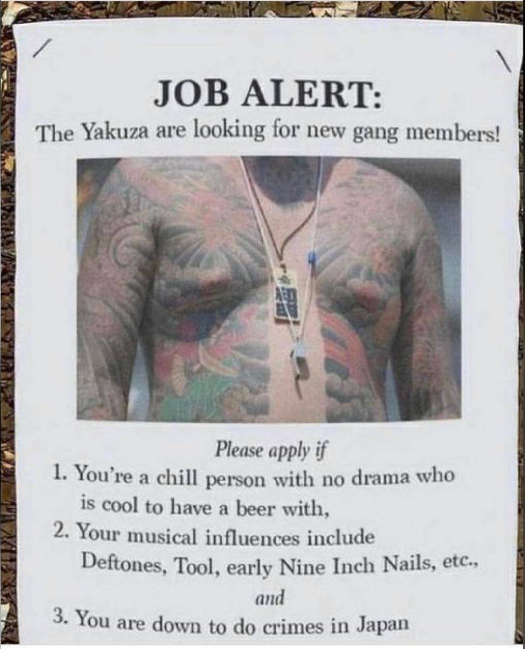 Join the Yakuza today | Scrolller