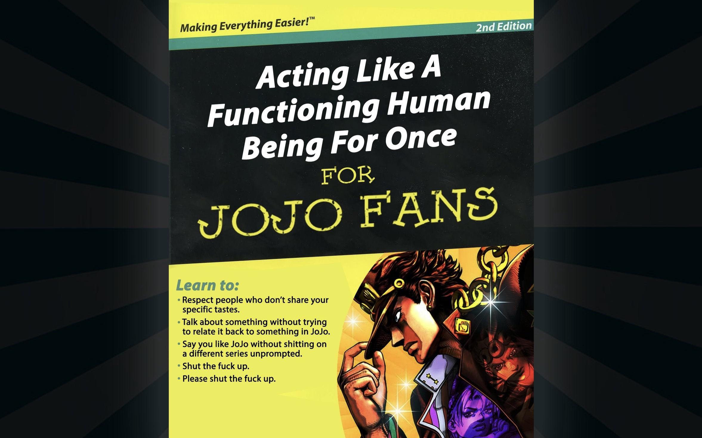 jojo fans🤢 | Scrolller