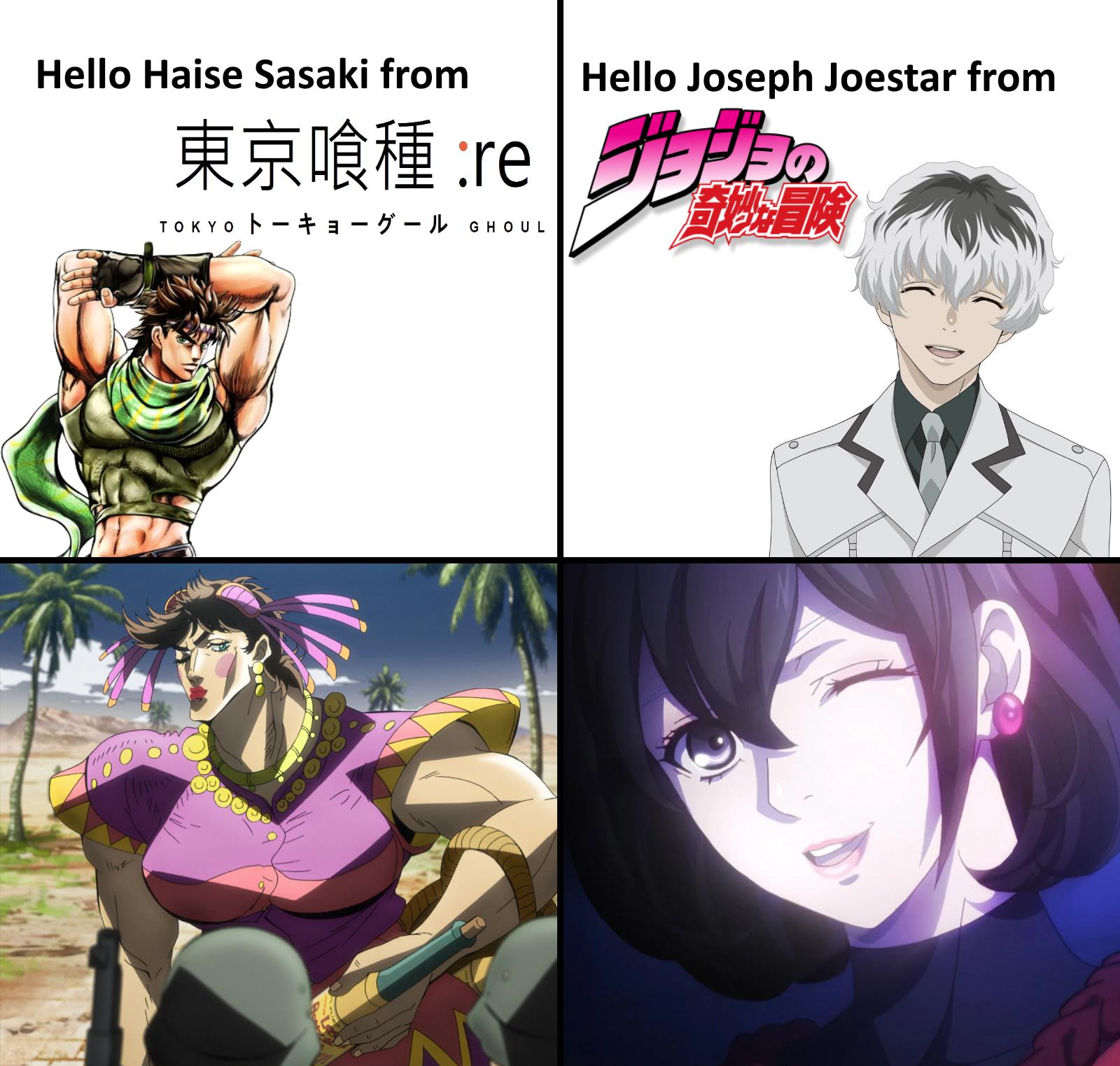 JoJo reference in Tokyo Ghoul 😳 | Scrolller