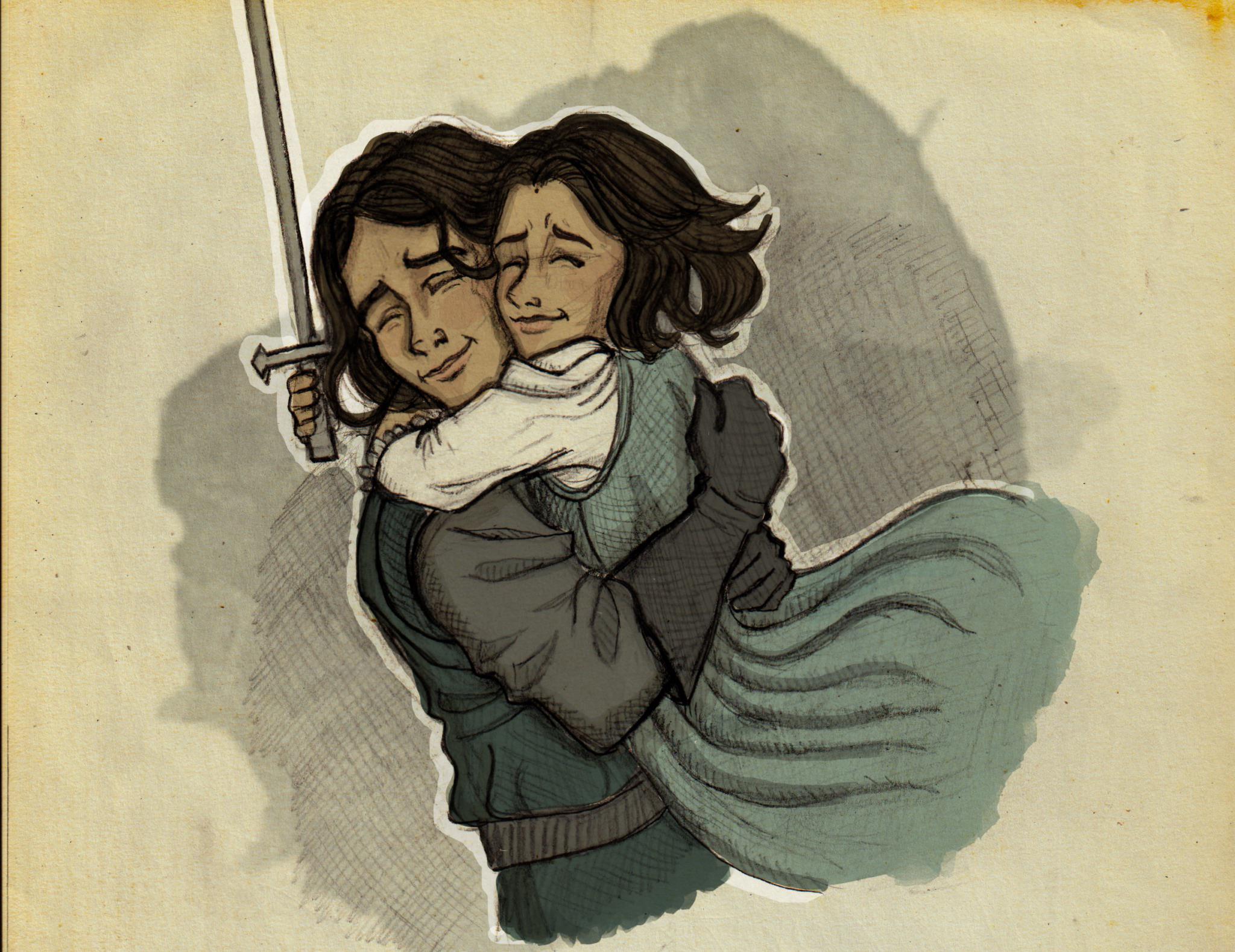 Jon Snow & Arya Stark, by me | Scrolller